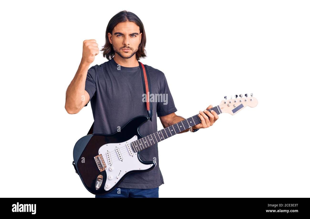 Frustrated guitarist hi-res stock photography and images - Alamy