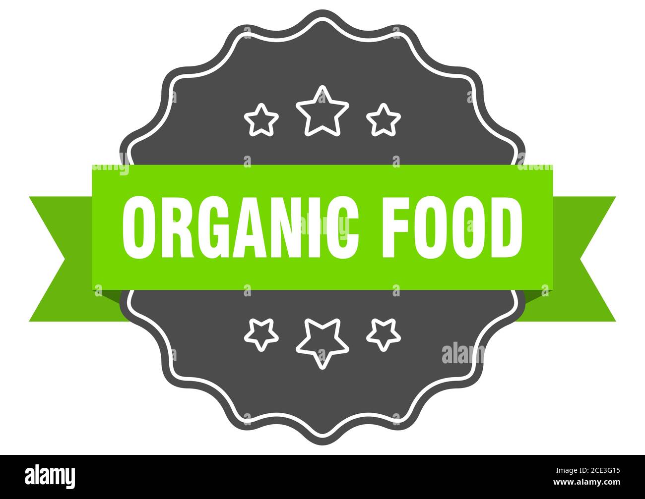 organic food label. organic food isolated seal. Retro sticker sign ...