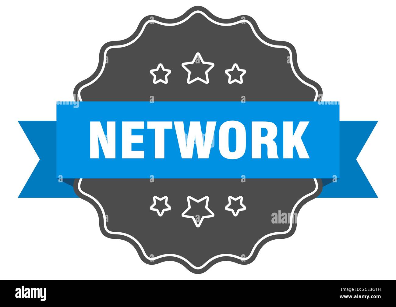 network label. network isolated seal. Retro sticker sign Stock Vector ...