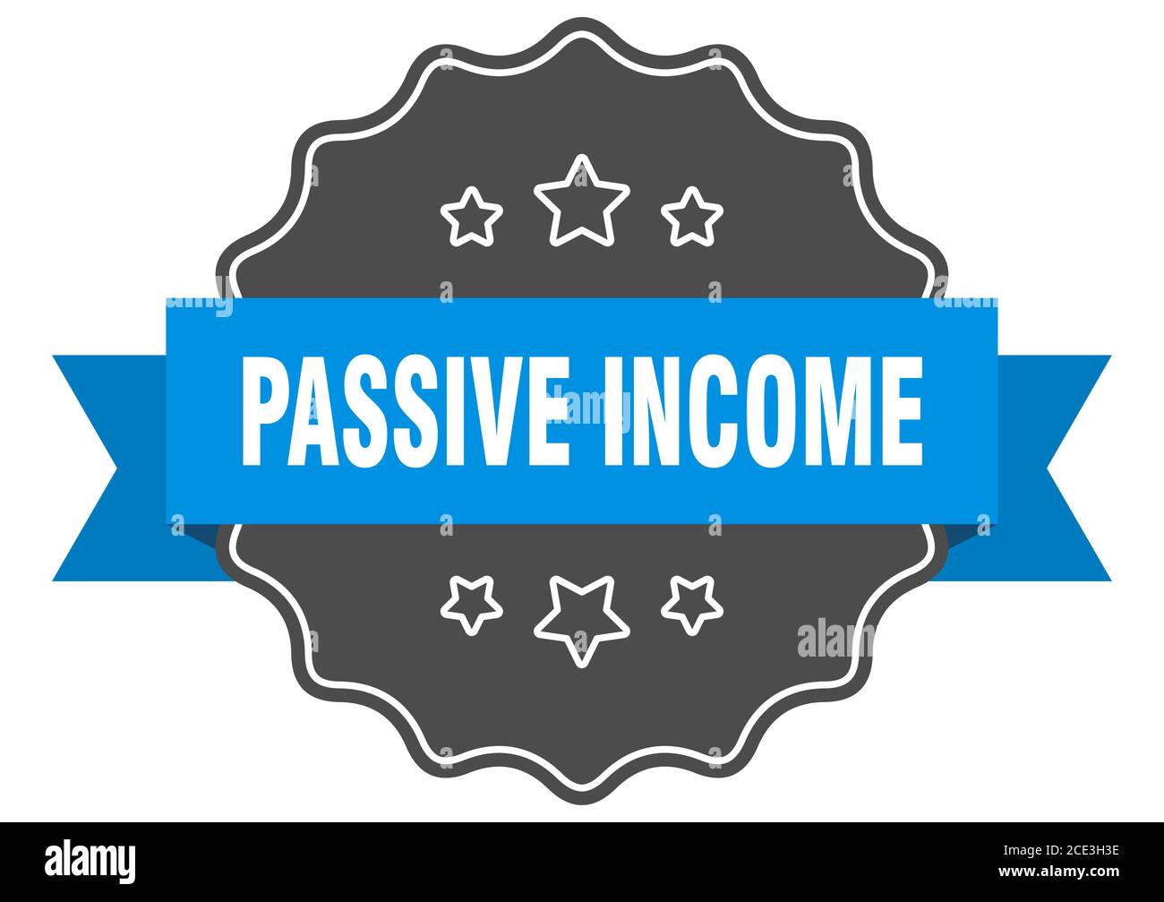 passive income label. passive income isolated seal. Retro sticker sign ...