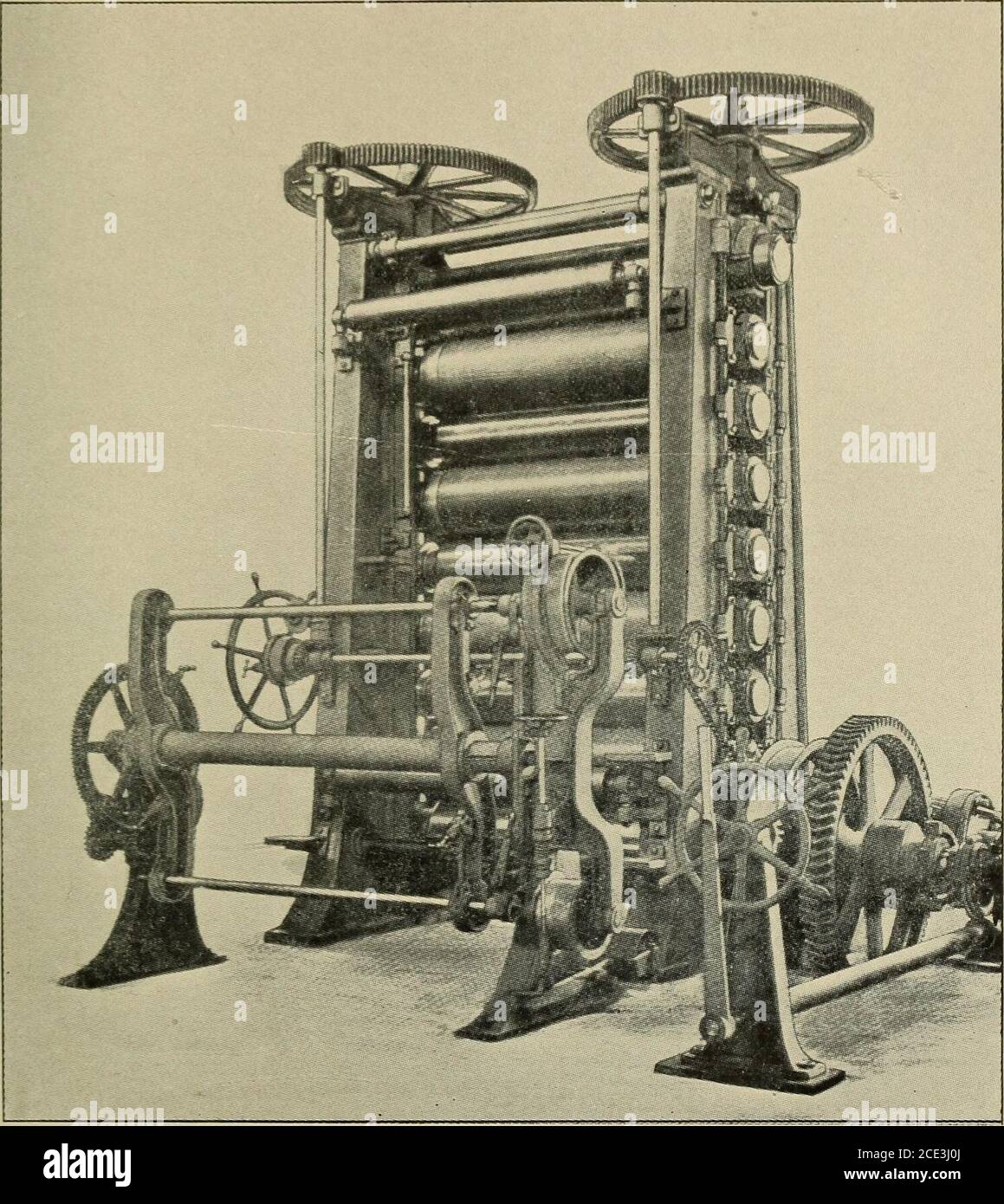 . Printing and writing materials: their evolution . his machine is used ...