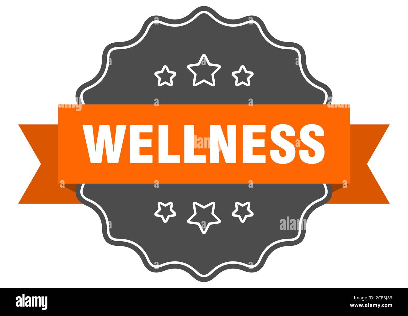 wellness label. wellness isolated seal. Retro sticker sign Stock Vector ...