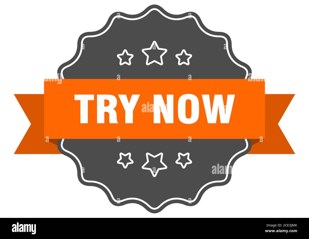 try now label. try now isolated seal. Retro sticker sign Stock Vector ...