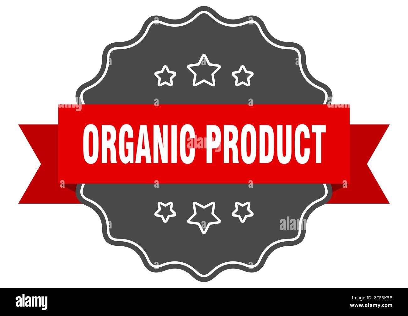 organic product label. organic product isolated seal. Retro sticker ...