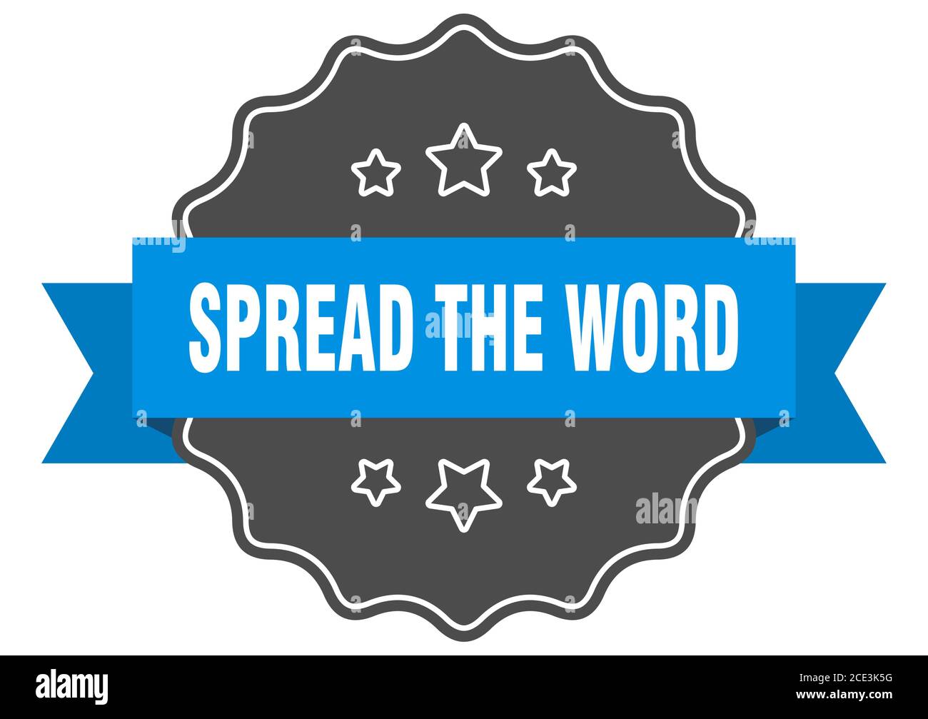 spread the word label. spread the word isolated seal. Retro sticker ...