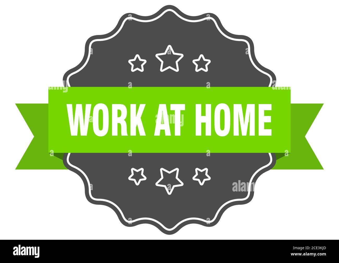 work at home label. work at home isolated seal. Retro sticker sign ...