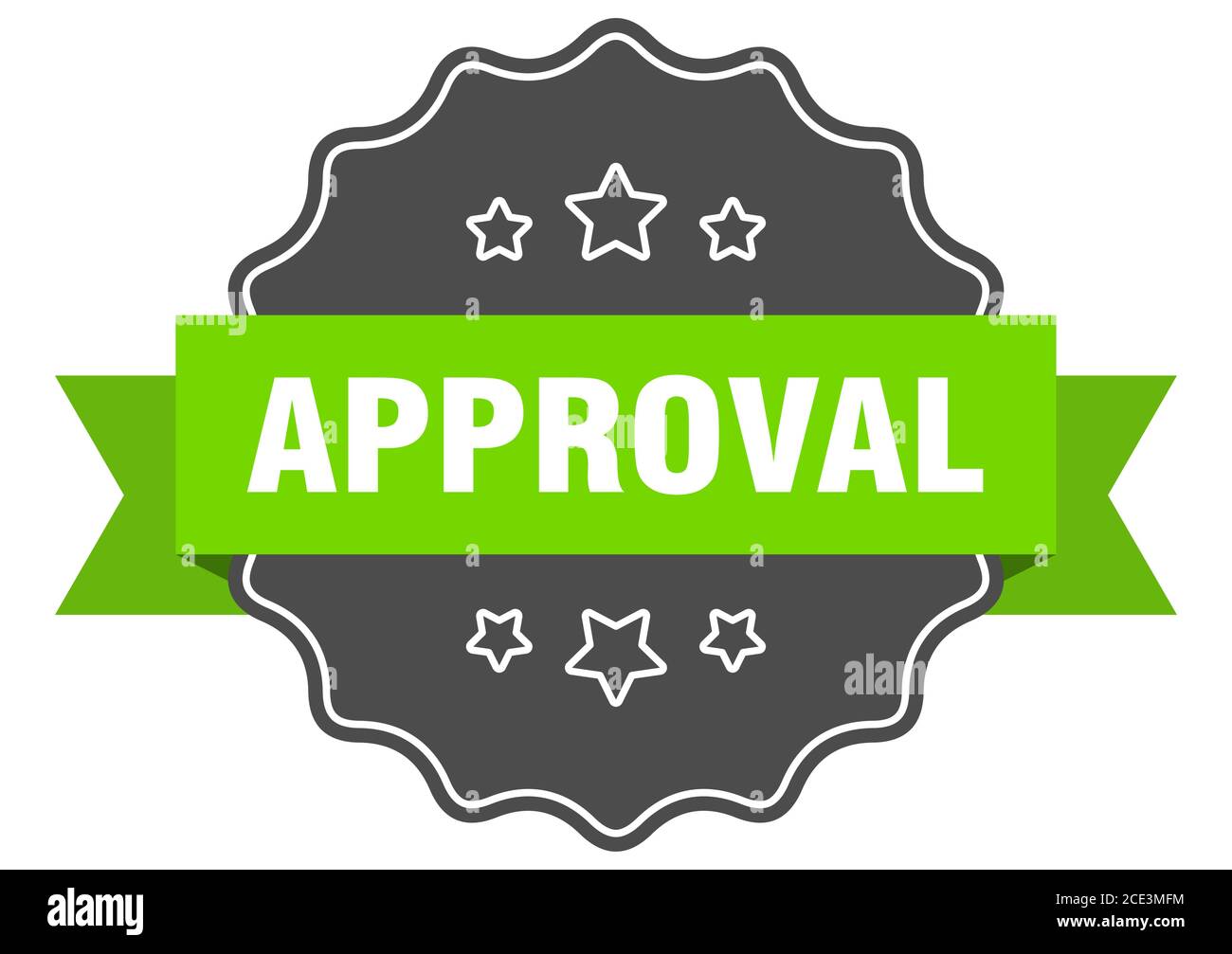 approval label. approval isolated seal. Retro sticker sign Stock Vector ...
