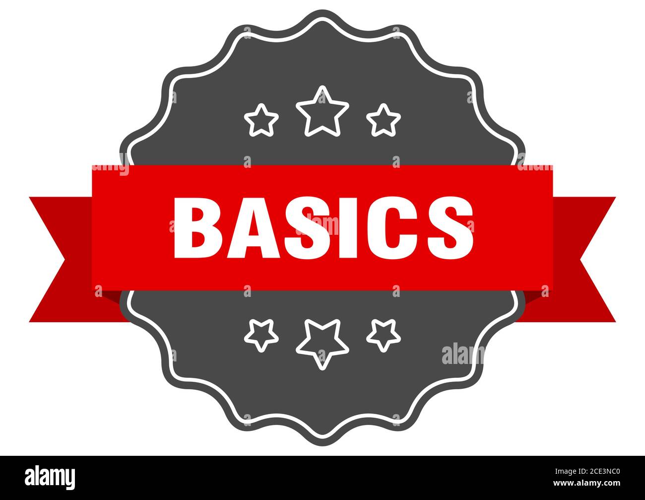 basics label. basics isolated seal. Retro sticker sign Stock Vector ...