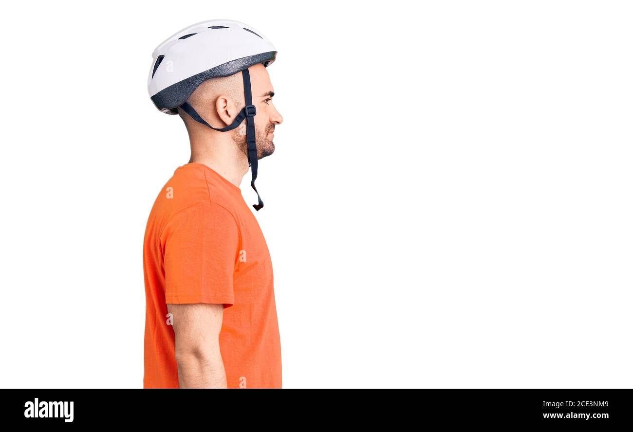 Man Biker Profile Cut Out Stock Images And Pictures Alamy