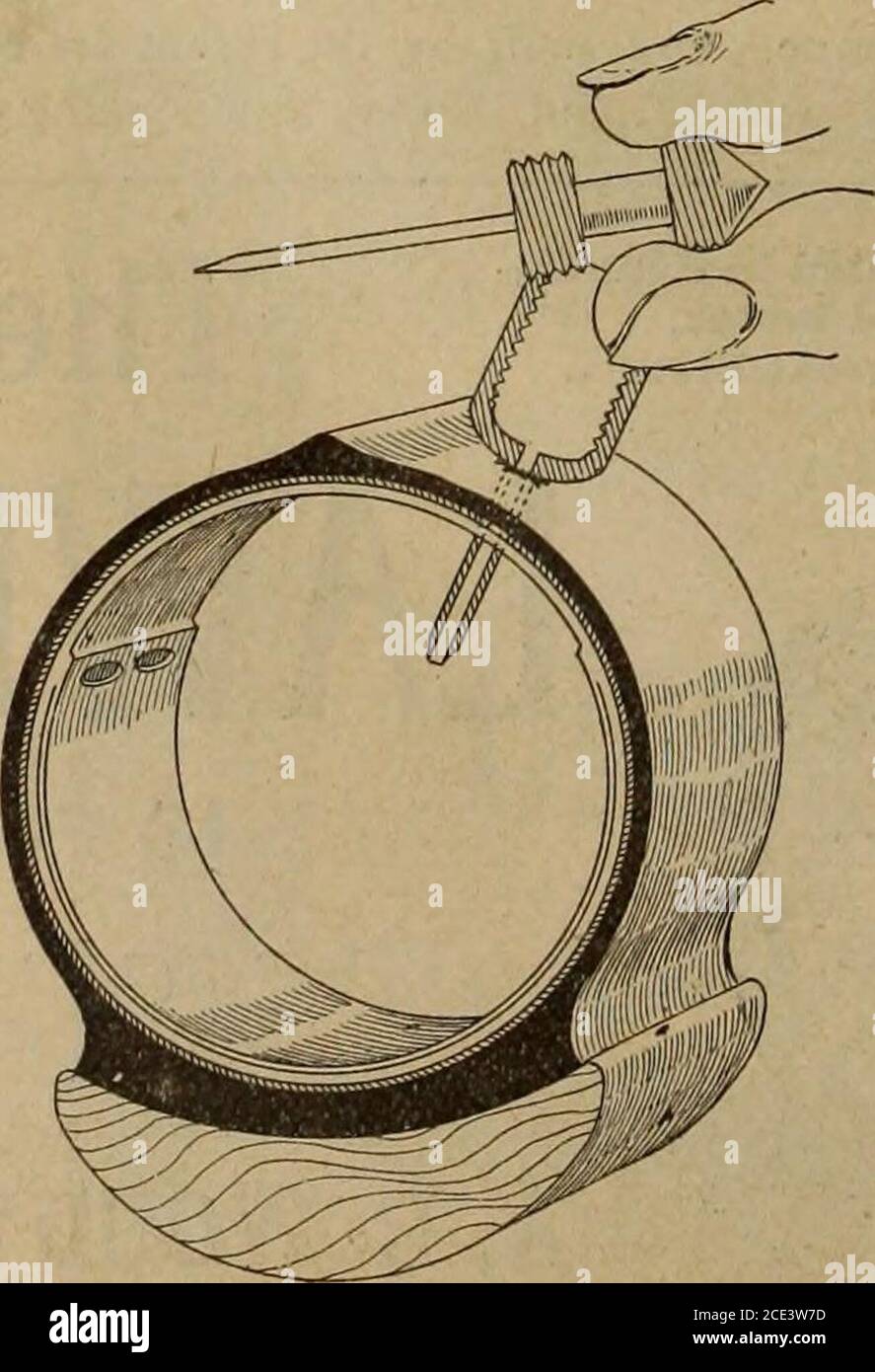Punctured wire hi-res stock photography and images - Alamy
