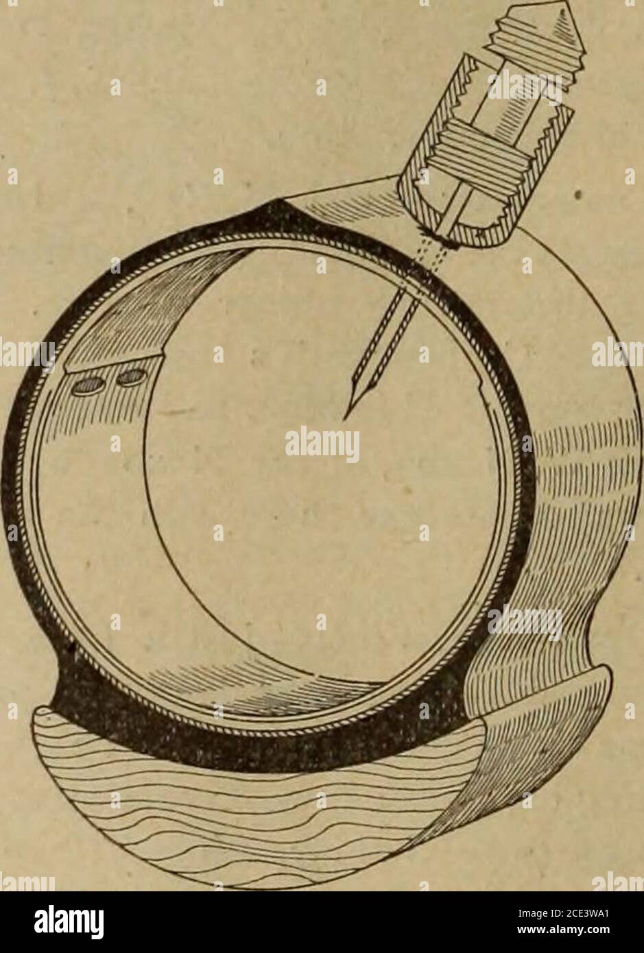 Punctured wire hi-res stock photography and images - Alamy