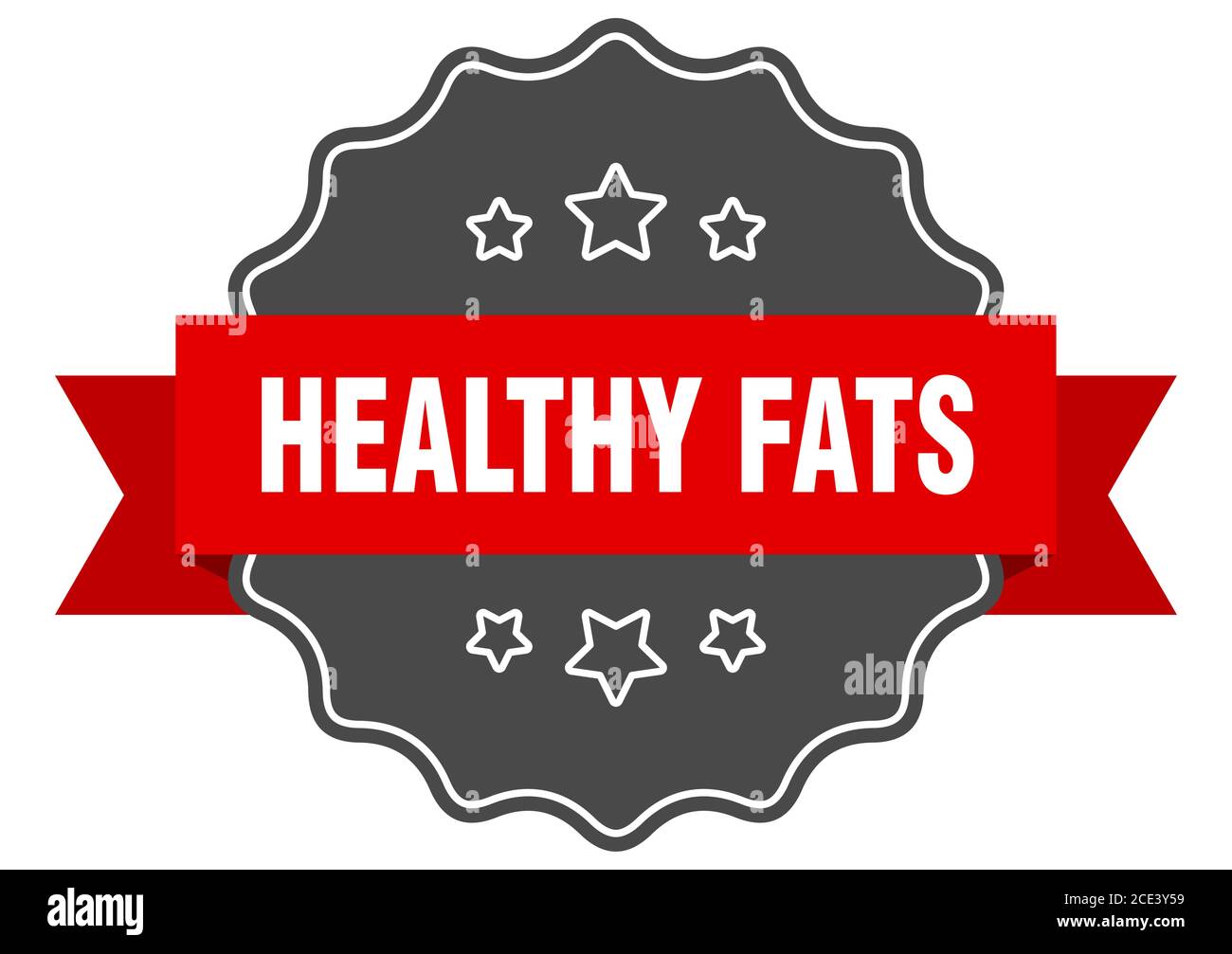 healthy fats label. healthy fats isolated seal. Retro sticker sign ...