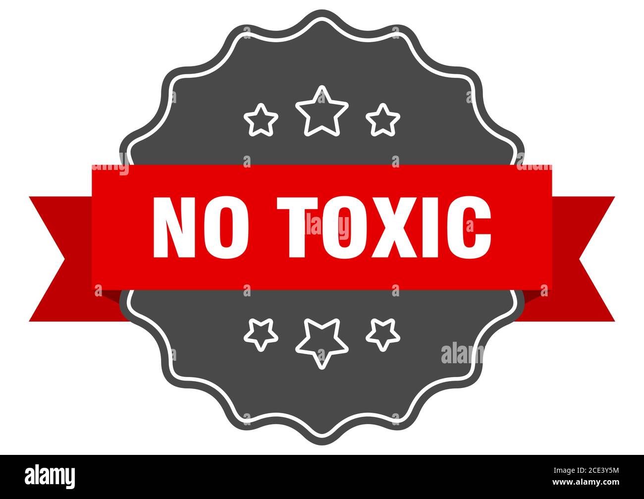 no toxic label. no toxic isolated seal. Retro sticker sign Stock Vector Image & Art - Alamy