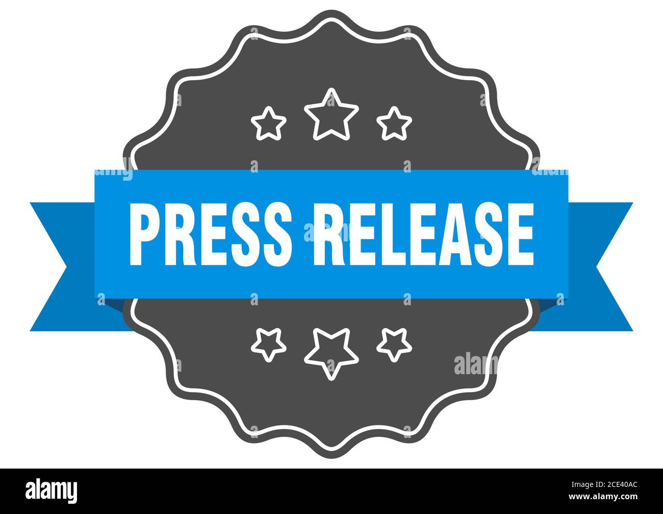 press release label. press release isolated seal. Retro sticker sign ...