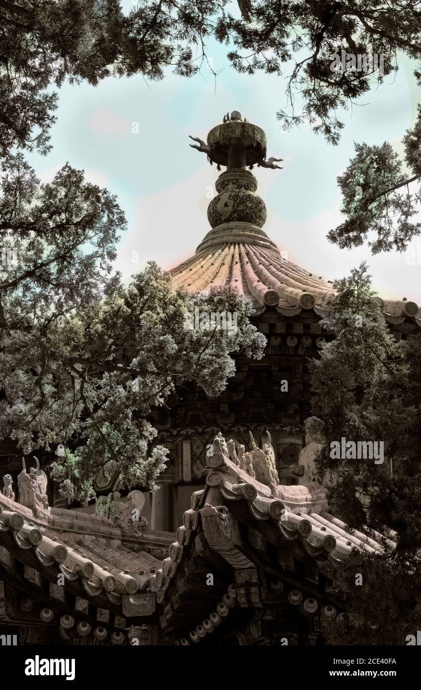 The gardens of the Forbidden City, Beijing, China Stock Photo - Alamy