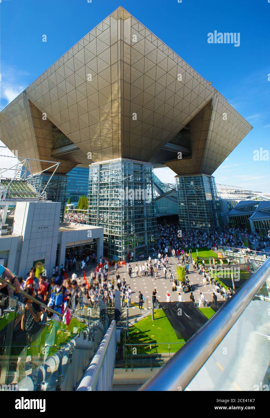 Tokyo International Exhibition Center (Tokyo Big Sight Stock Photo - Alamy