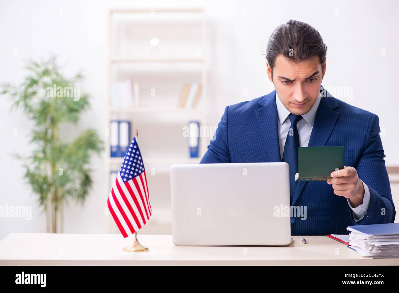 Checking id usa hi-res stock photography and images - Alamy