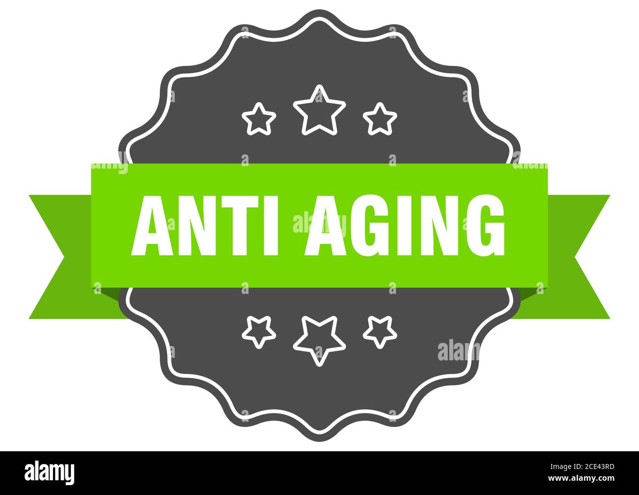 Anti aging round stamp hi-res stock photography and images - Alamy