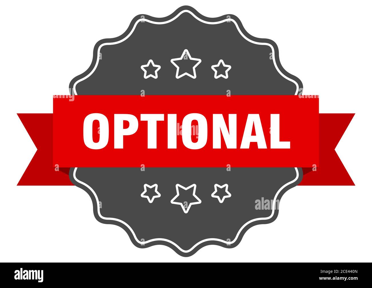 optional label. optional isolated seal. Retro sticker sign Stock Vector ...