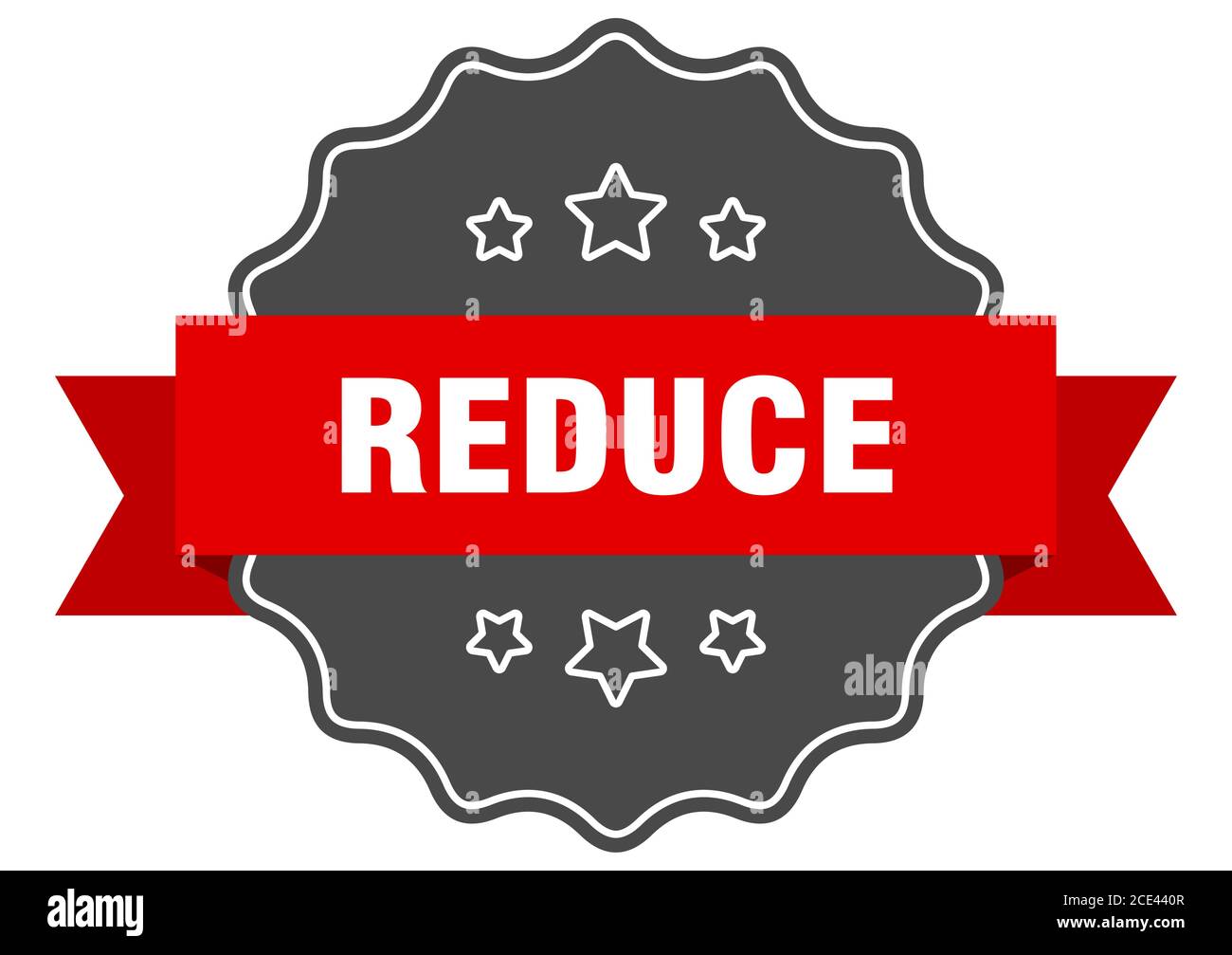 reduce label. reduce isolated seal. Retro sticker sign Stock Vector ...
