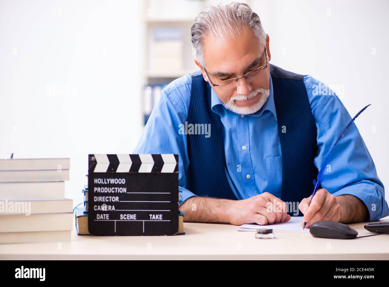 Screenplay pile hi-res stock photography and images - Alamy