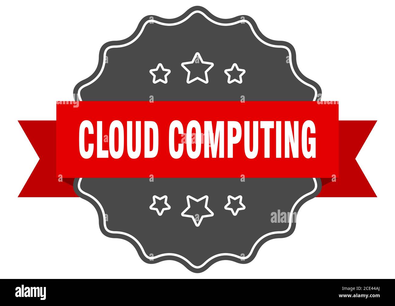 cloud computing label. cloud computing isolated seal. Retro sticker ...