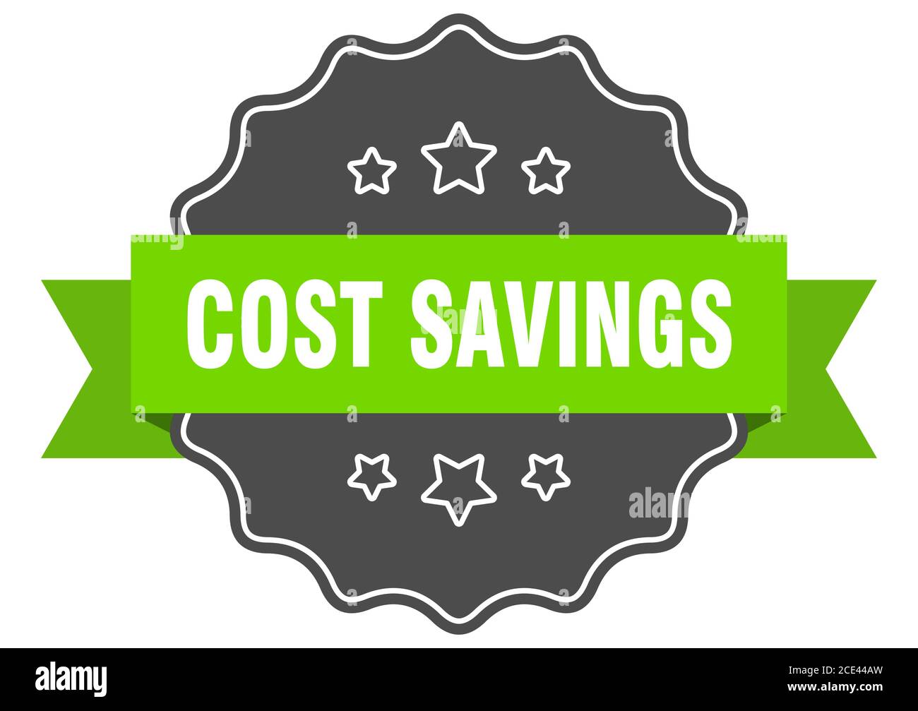 cost savings label. cost savings isolated seal. Retro sticker sign ...