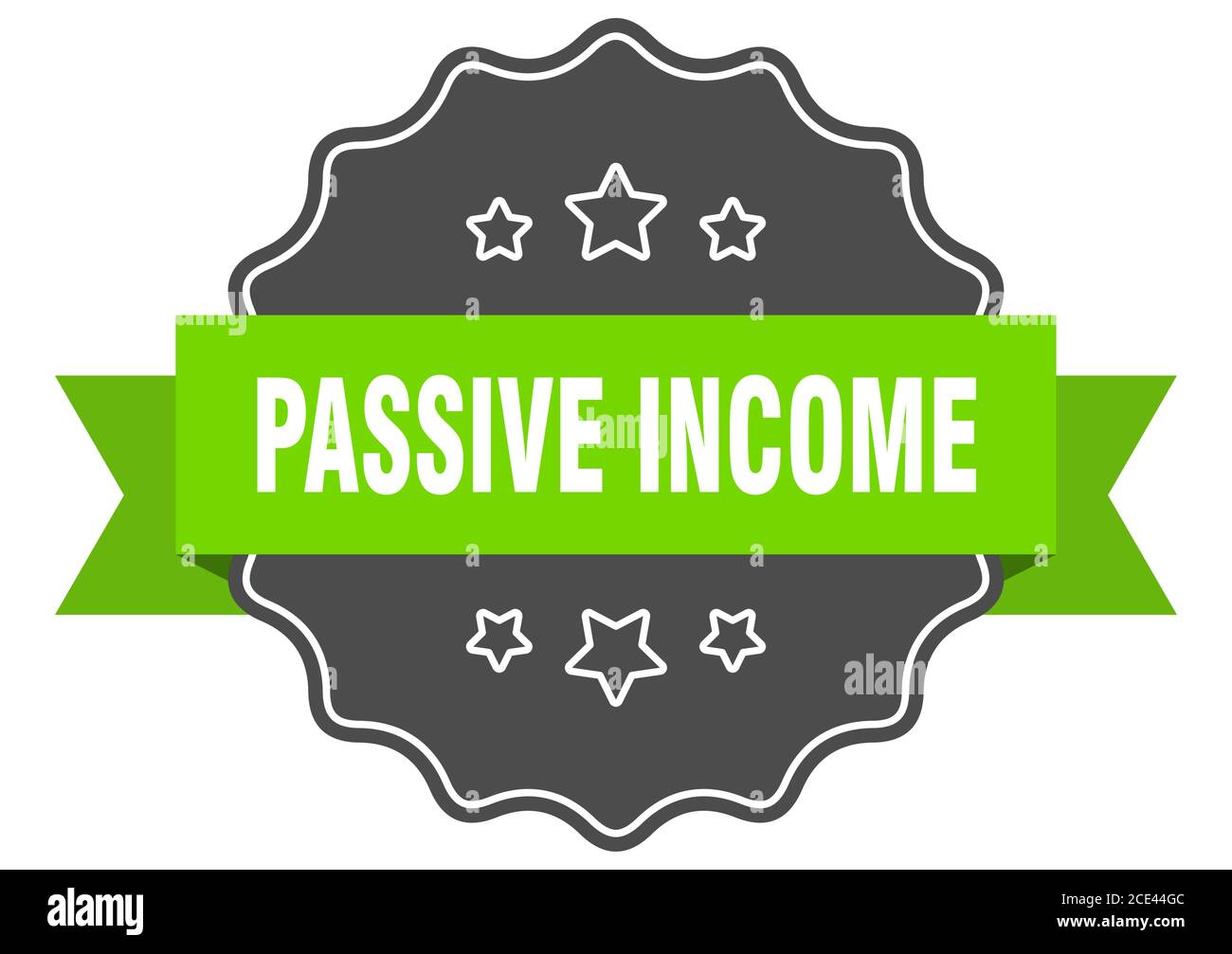 passive income label. passive income isolated seal. Retro sticker sign ...