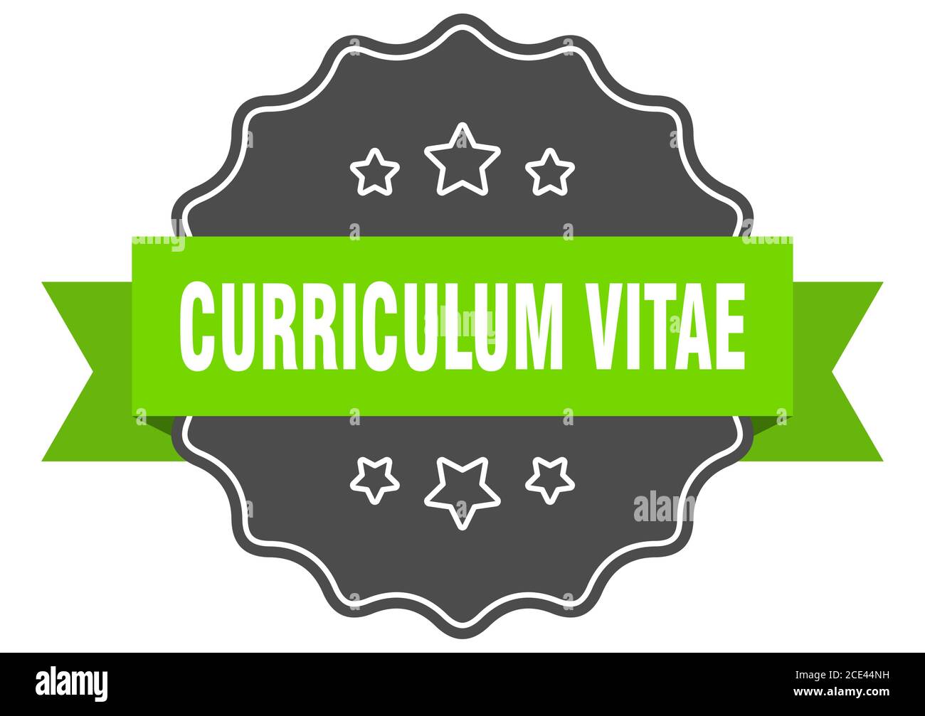 curriculum vitae label. curriculum vitae isolated seal. Retro sticker ...