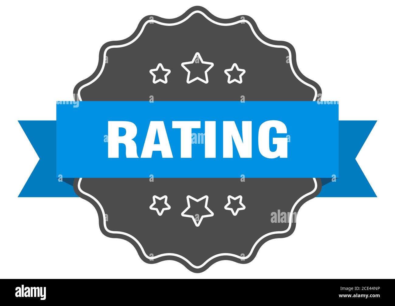 rating label. rating isolated seal. Retro sticker sign Stock Vector ...