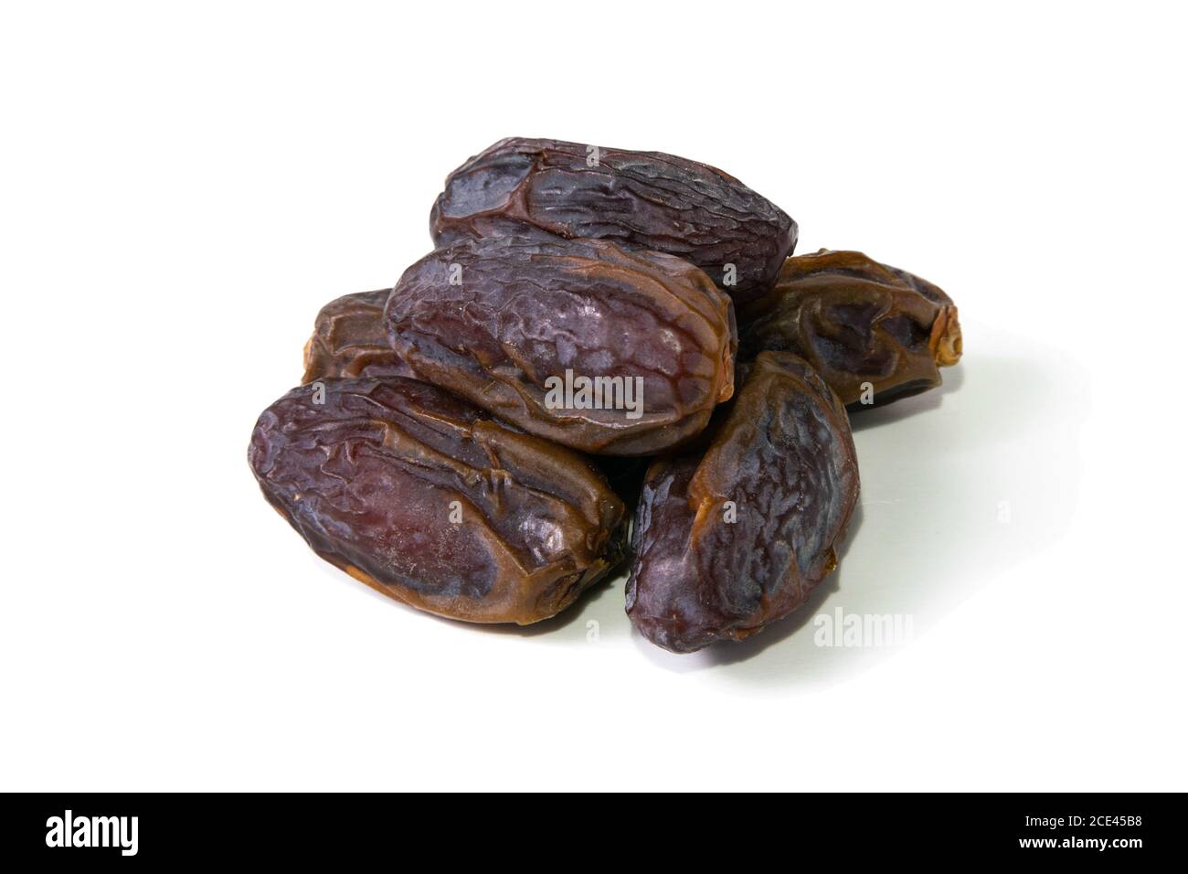 Royal dates on a white background isolated. Date fruits isolated on ...