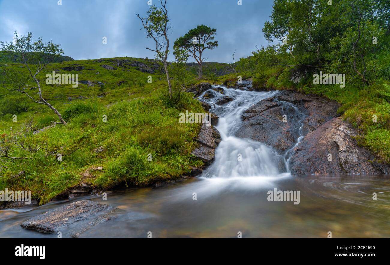 Beautiful waterfalls and stunning views along the hike to Trollkirka ...