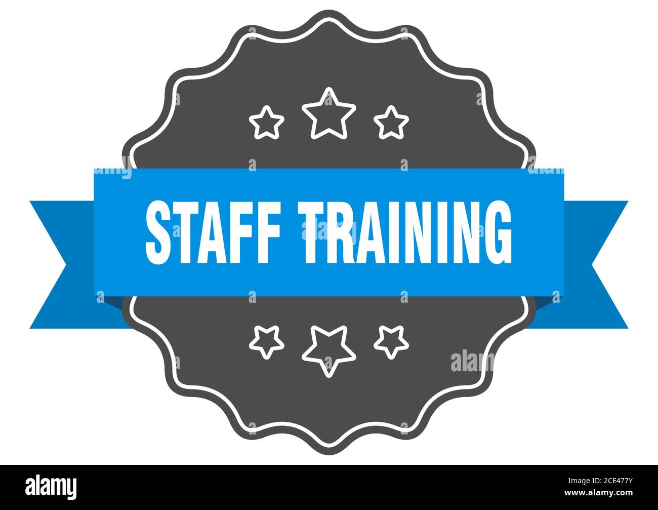 staff training label. staff training isolated seal. Retro sticker sign ...