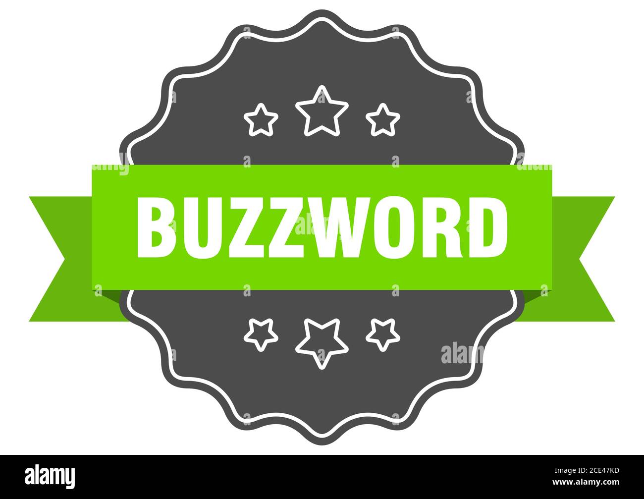 buzzword label. buzzword isolated seal. Retro sticker sign Stock Vector ...