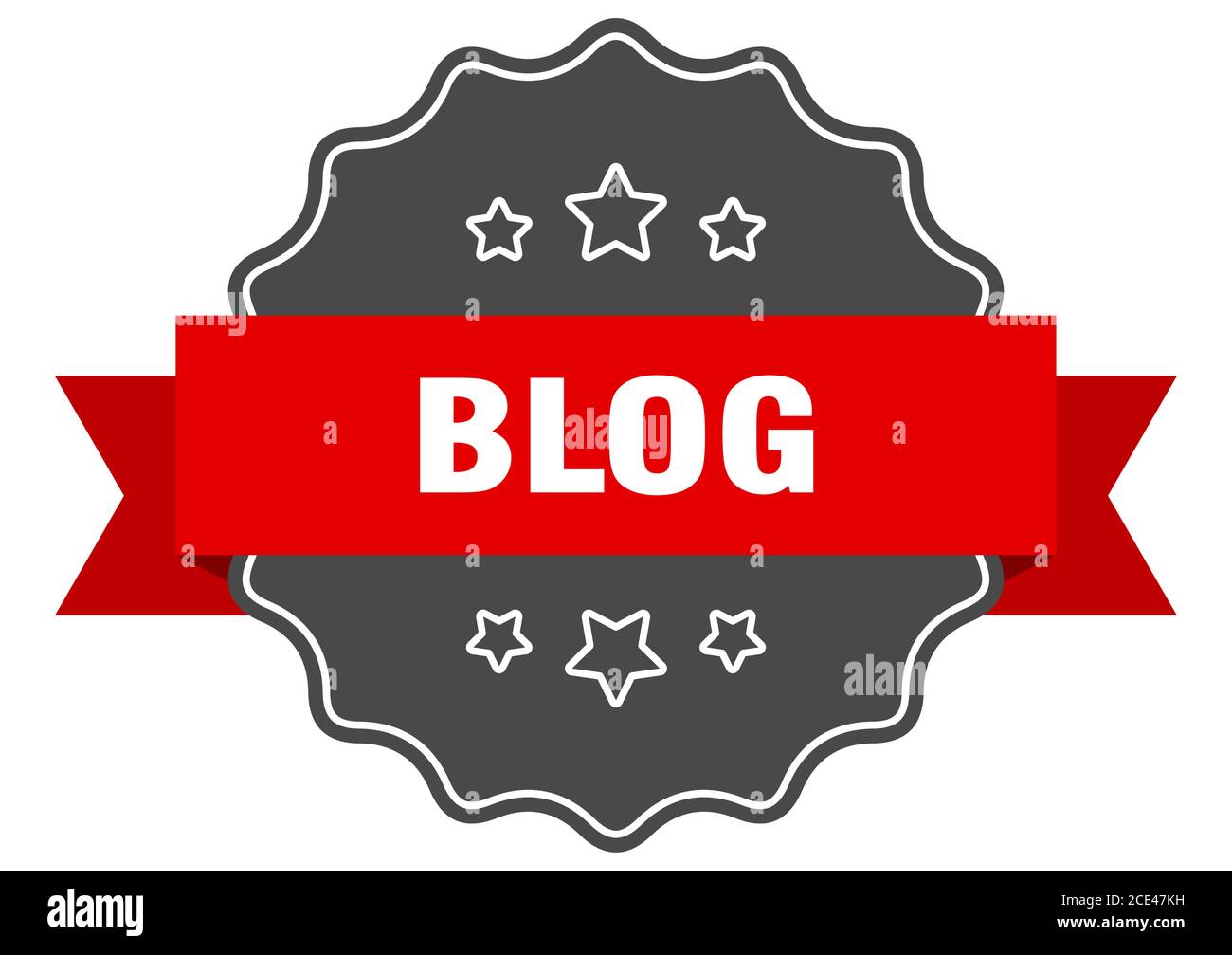 blog label. blog isolated seal. Retro sticker sign Stock Vector Image ...