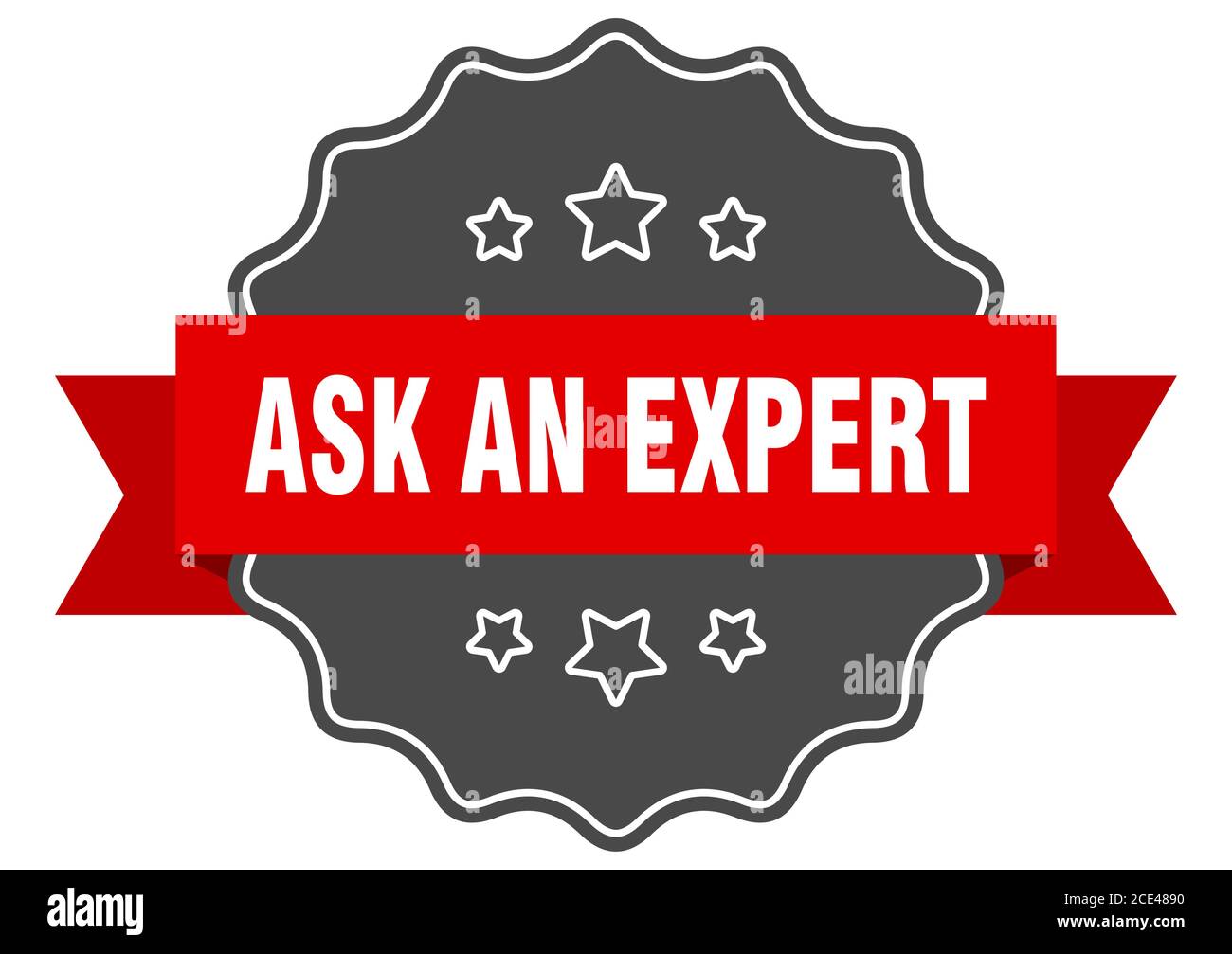 ask an expert label. ask an expert isolated seal. Retro sticker sign ...