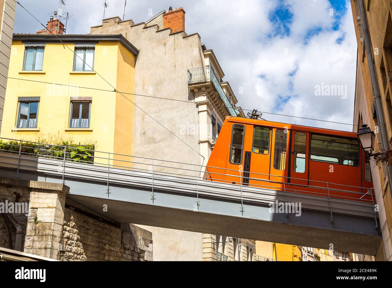 Lyon funicular railway hi-res stock photography and images - Alamy