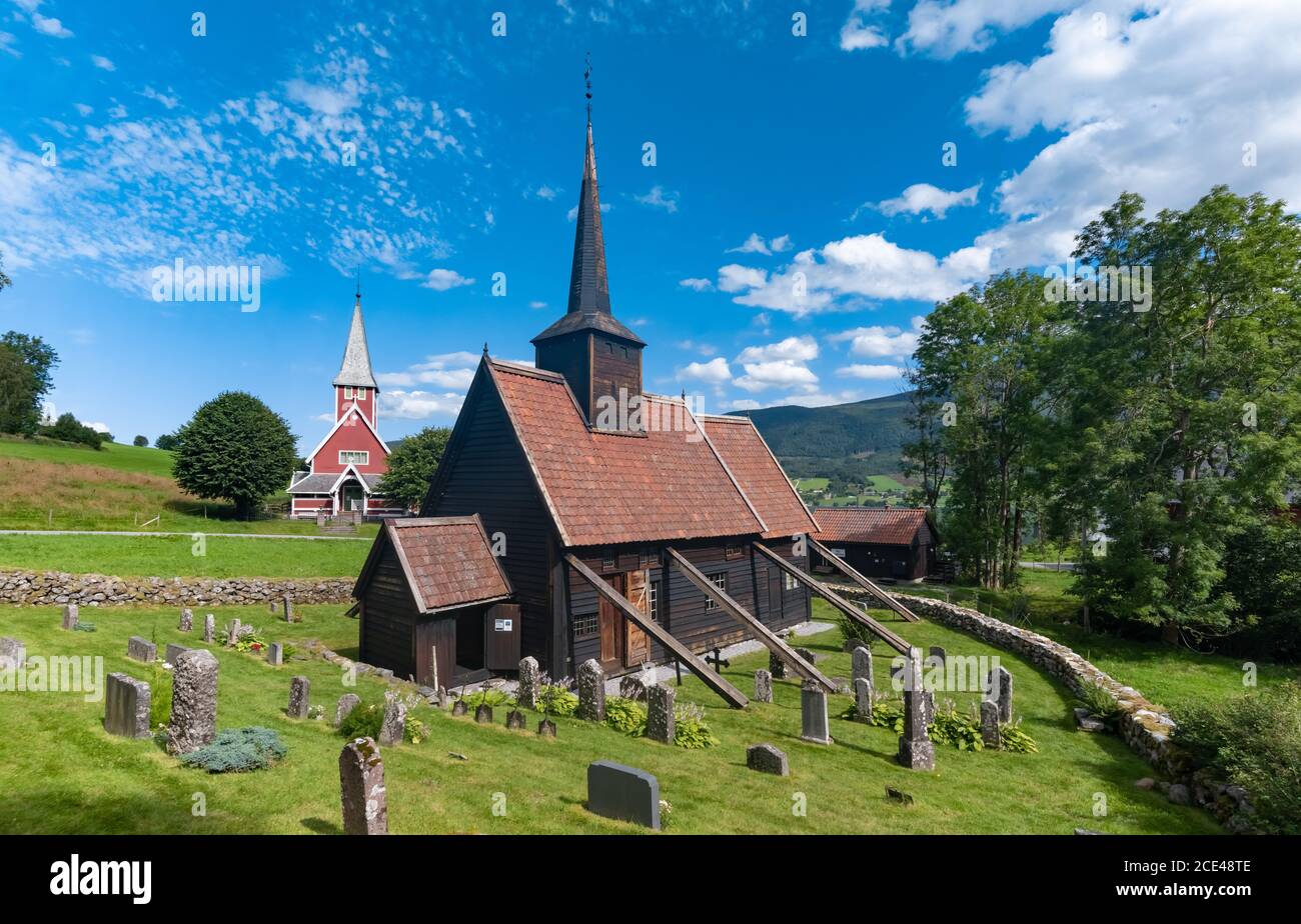 The stunning Rodven Stave Church (stavkyrkje), More og Romsdal county ...