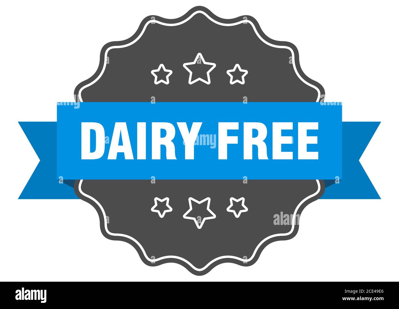 dairy free label. dairy free isolated seal. Retro sticker sign Stock ...