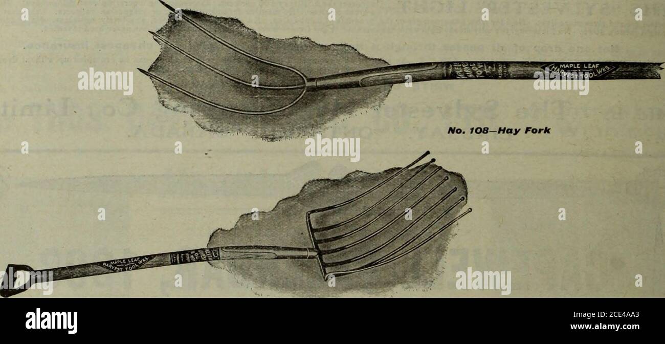 . Hardware merchandising (January-March 1908) . No. 122—Manure Fork. No ...