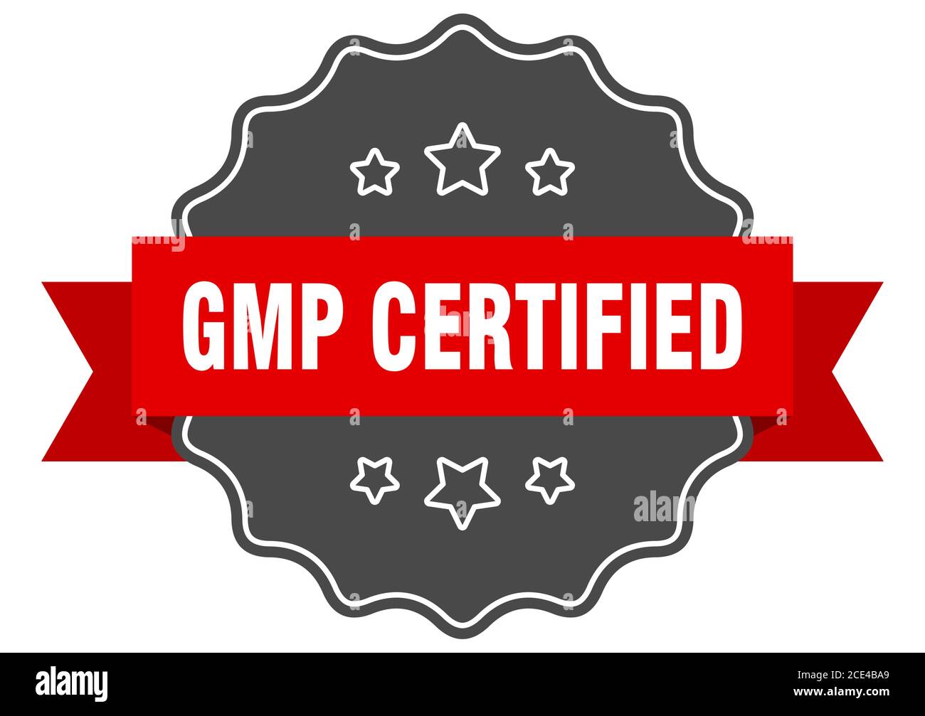 gmp certified label. gmp certified isolated seal. Retro sticker sign ...