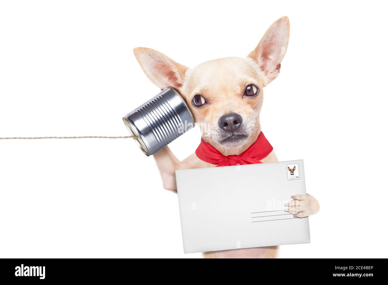 Phone operator funny Cut Out Stock Images & Pictures - Alamy