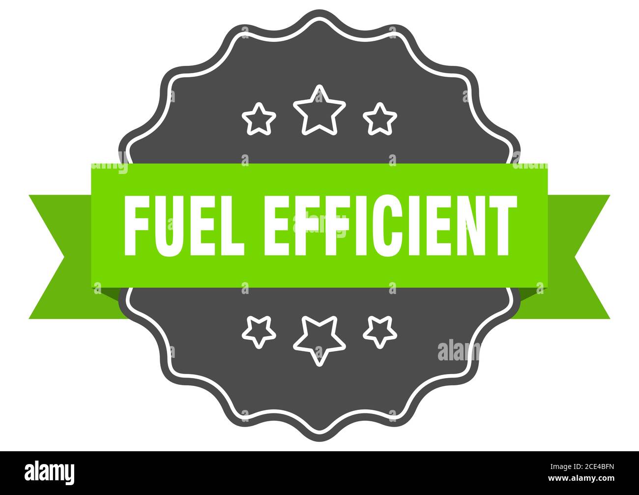 fuel efficient label. fuel efficient isolated seal. Retro sticker sign ...