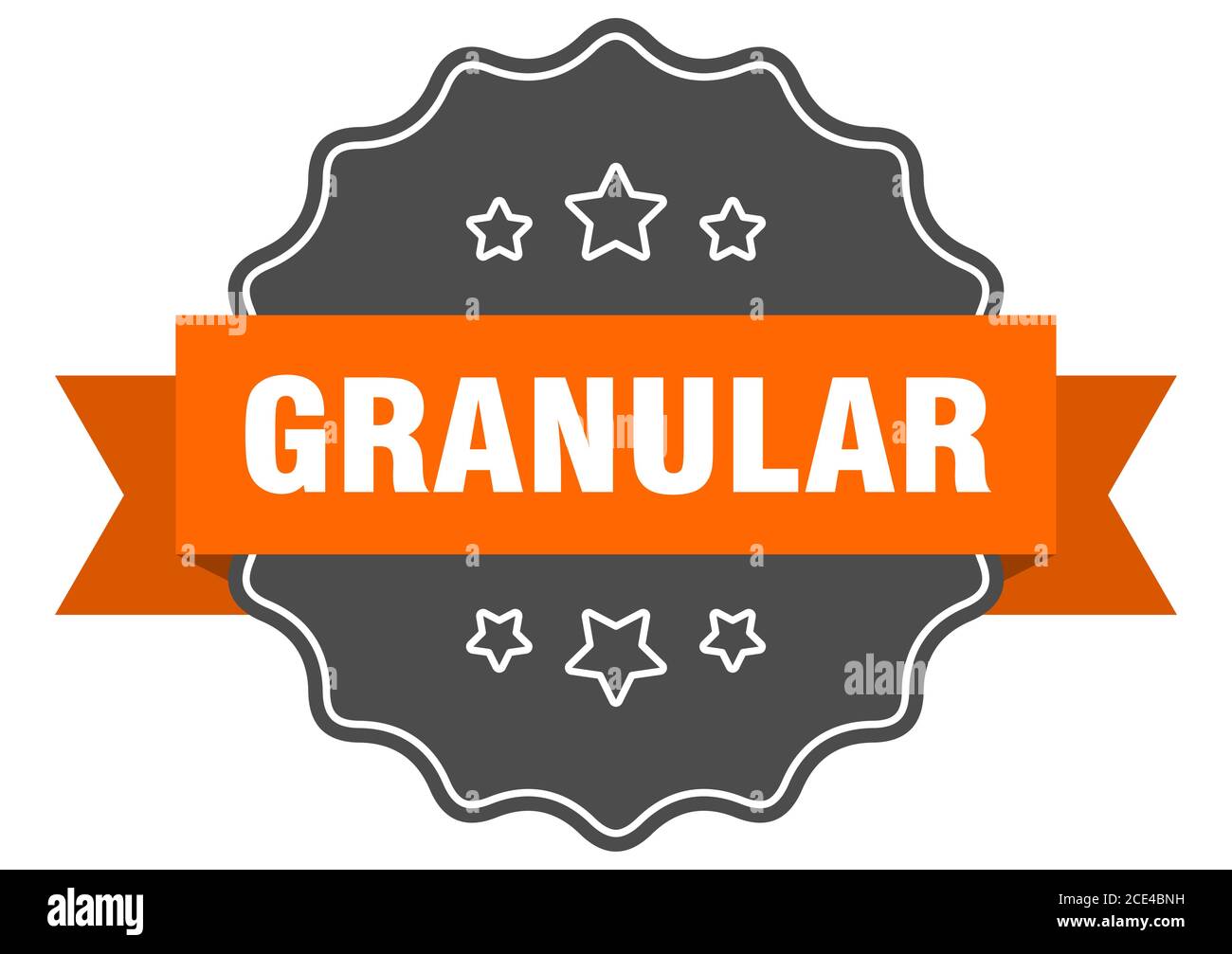 granular label. granular isolated seal. Retro sticker sign Stock Vector ...
