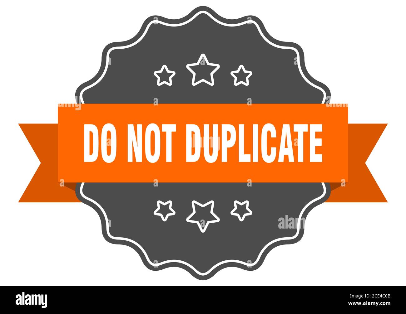 do not duplicate label. do not duplicate isolated seal. Retro sticker ...