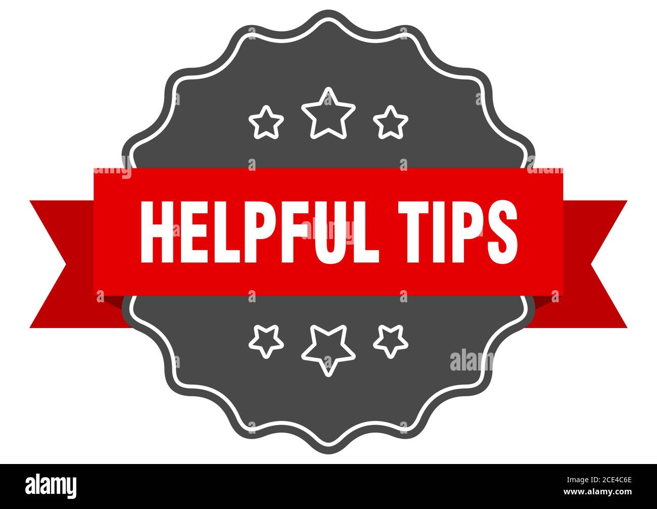 helpful tips label. helpful tips isolated seal. Retro sticker sign ...