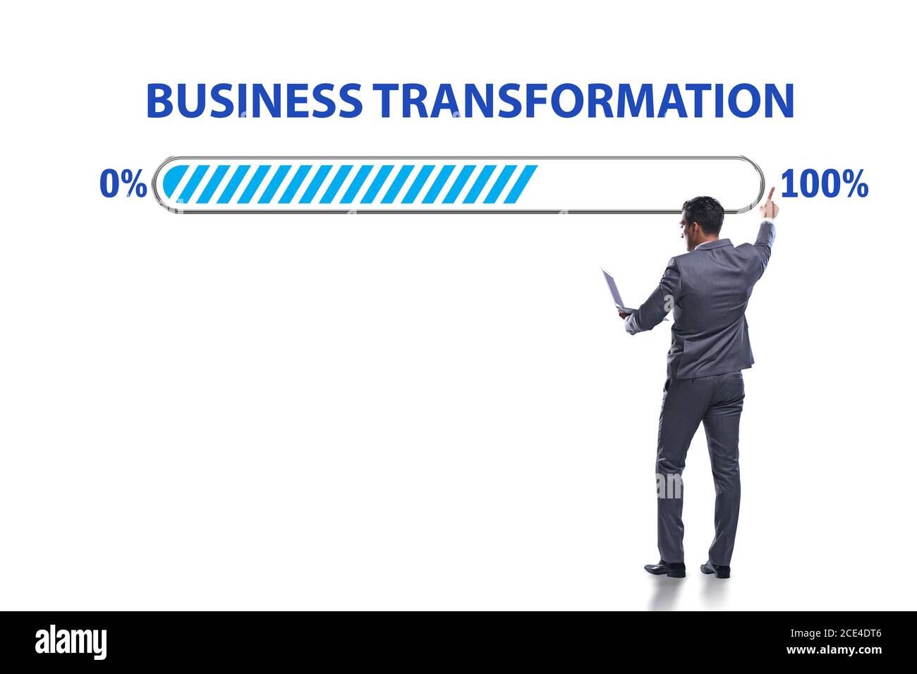 Concept of the corporate business transformation Stock Photo - Alamy