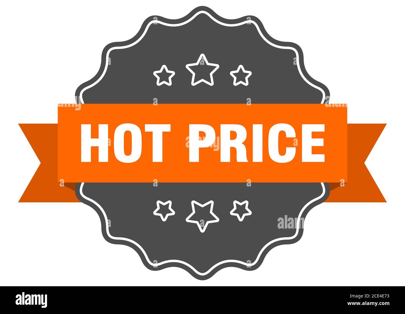 hot price label. hot price isolated seal. Retro sticker sign Stock ...