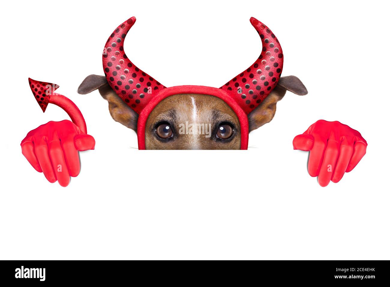 Devil horns satan Cut Out Stock Images & Pictures - Alamy