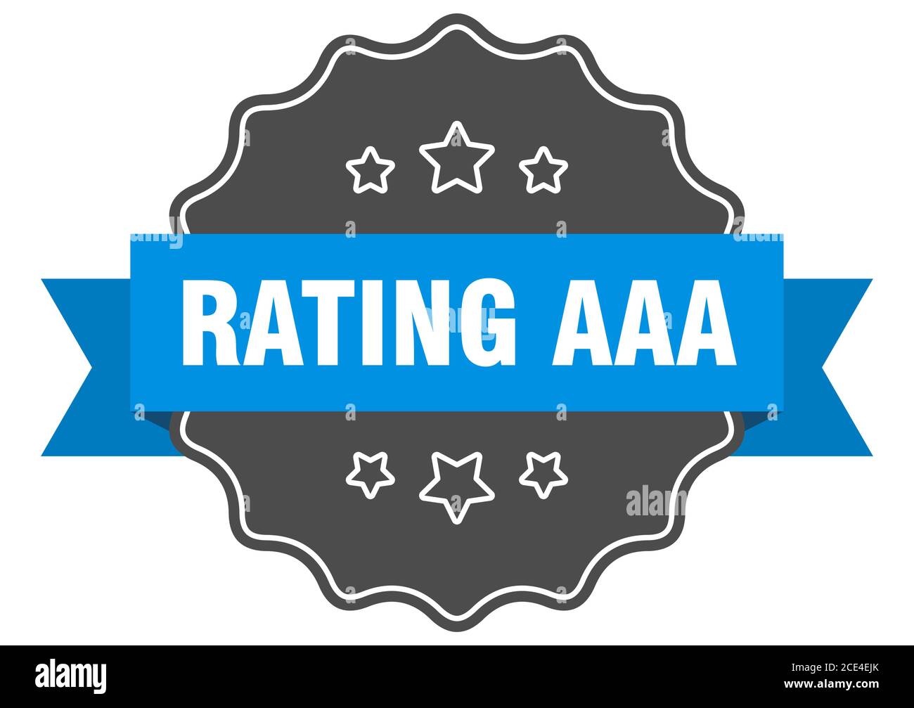 rating aaa label. rating aaa isolated seal. Retro sticker sign Stock ...